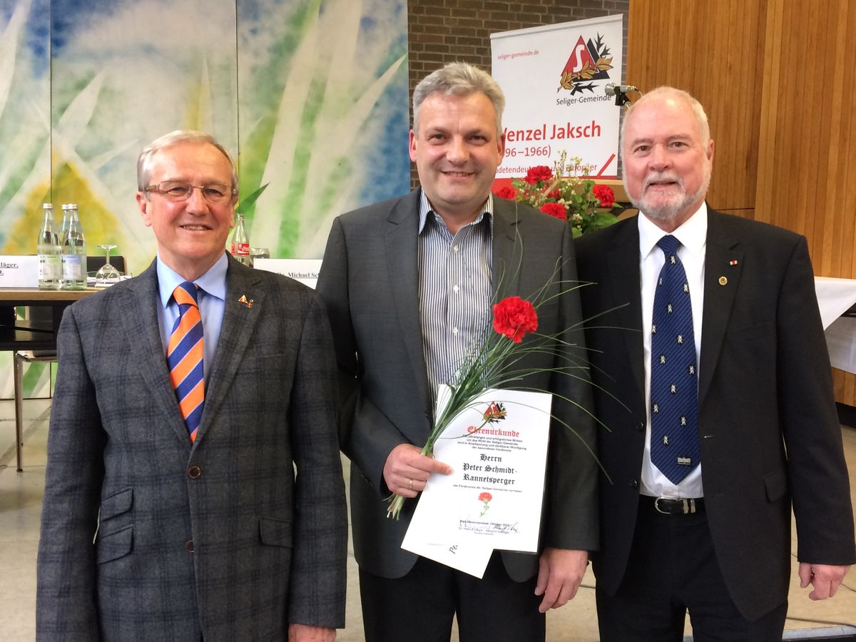 Förderpreis der Seliger-Gemeinde für Peter Schmid-Rannetsperger ...