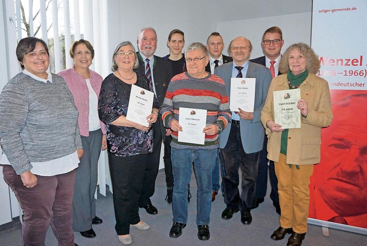 Jahreshauptversammlung vom 10.3.2109 - Seliger Gemeinde Bayern